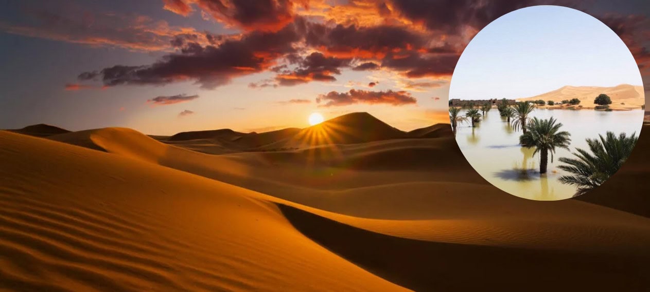 Sahara Desert Sees Rare Flooding After Heavy Rainfall In Morocco - News ...