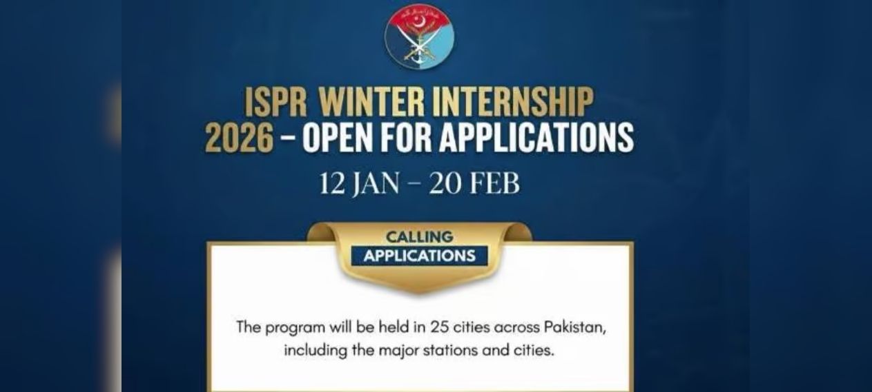 ISPR Winter Internship 2026 Launched Across Pakistan
