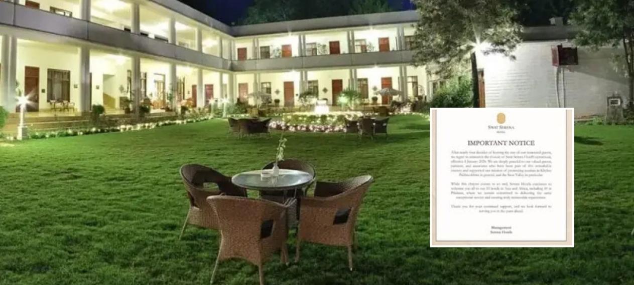 Serena Hotel Swat Closes After 40 Years Of Service