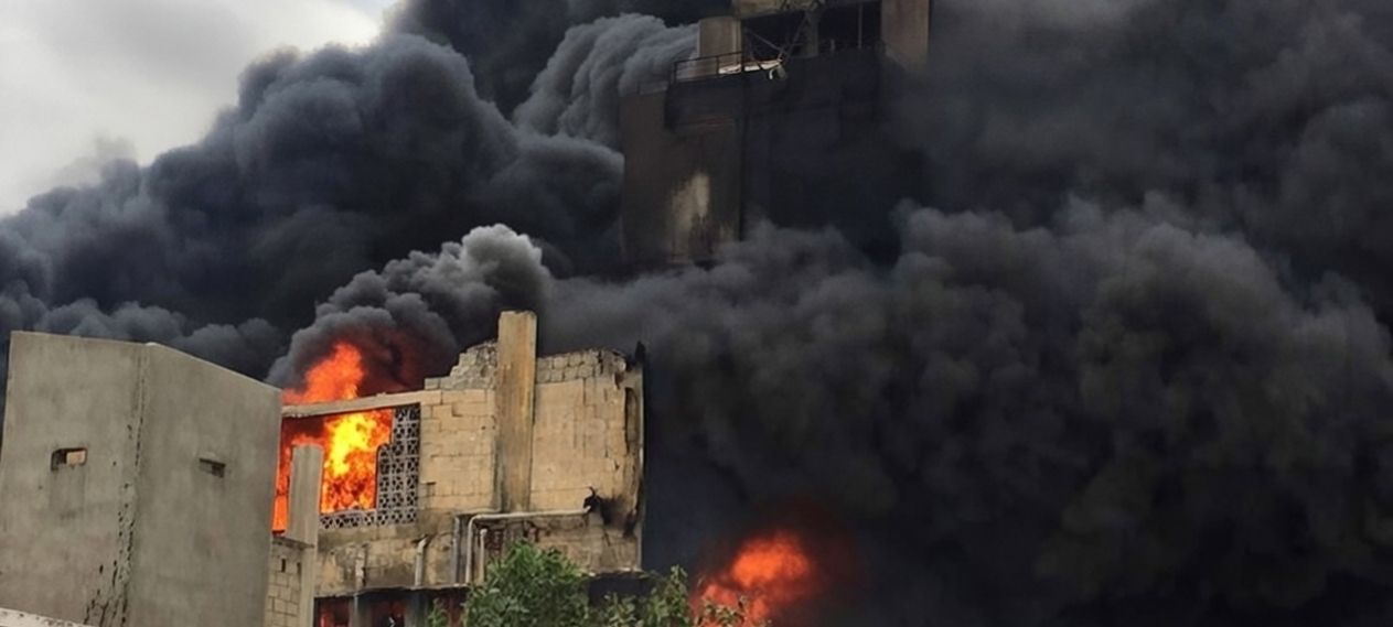 Workers Safely Evacuated After Karachi Factory Fire