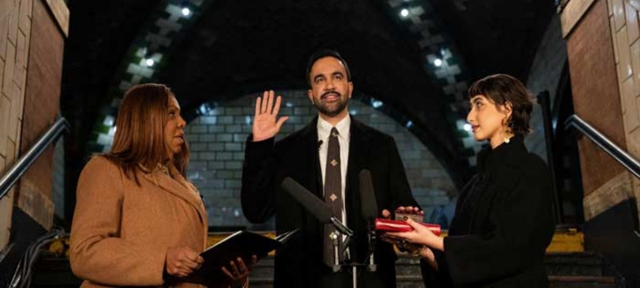 Zohran Mamdani Sworn In As NYC Mayor On Quran