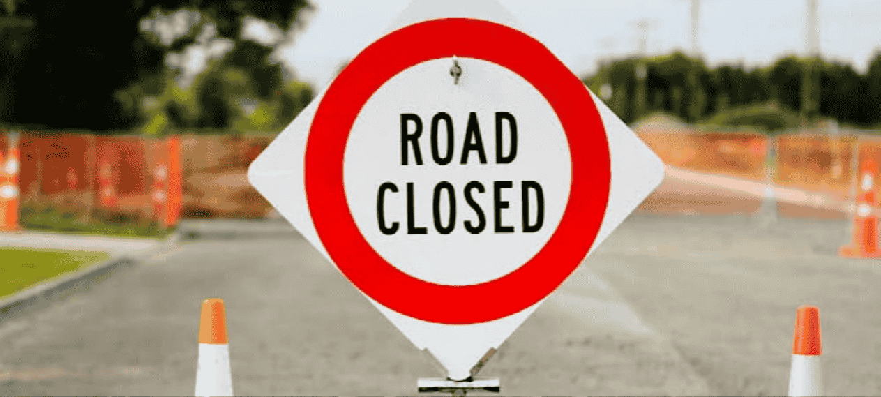 Jahangir Road Closed For Reconstruction In Karachi